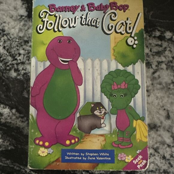 Toys | Barney Baby Bop Follow That Cat By Stephen White | Poshmark